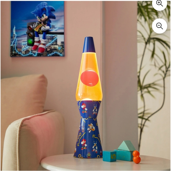 Other | Sonic The Hedge Hog Lava Lamp 16 | Poshmark